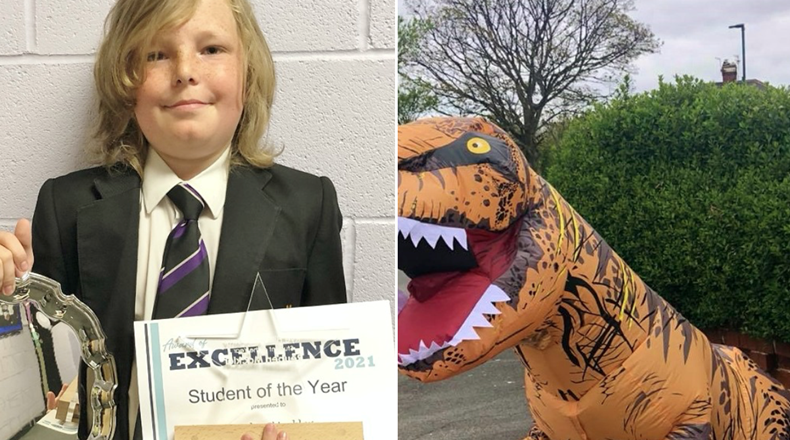 Student of the year Reuben! | Rye Hills Academy